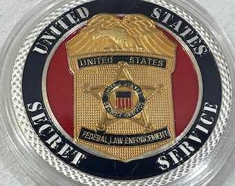 Us Secret Service Badge - Etsy