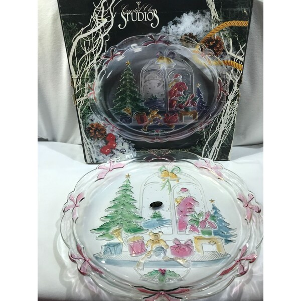 Crystal Clear Studios Plate - Etsy