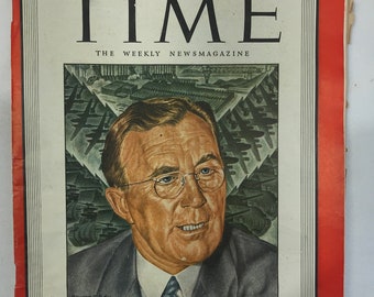 1943 Time Magazine - Etsy