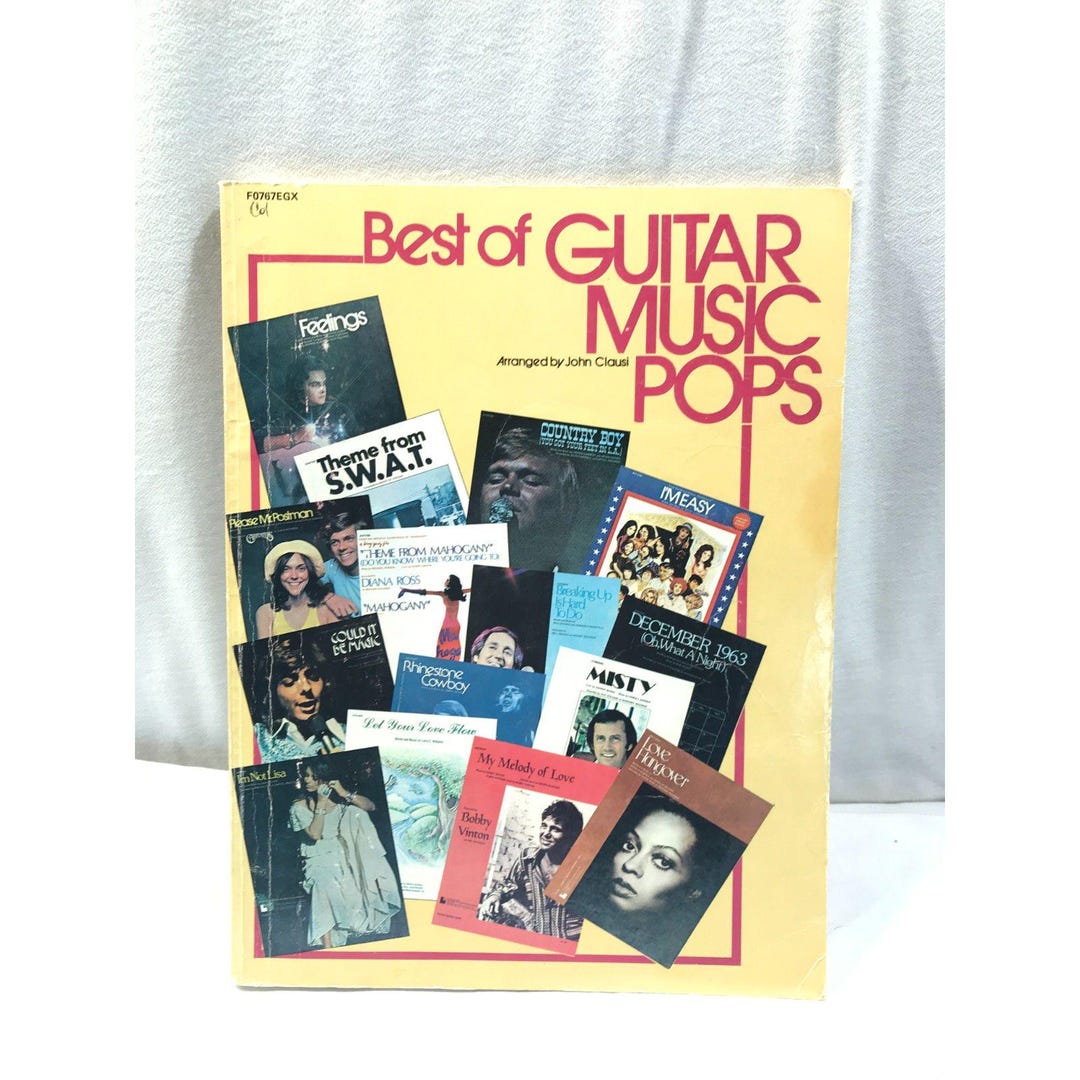 1976 Vintage Guitar Music Songbook - Etsy