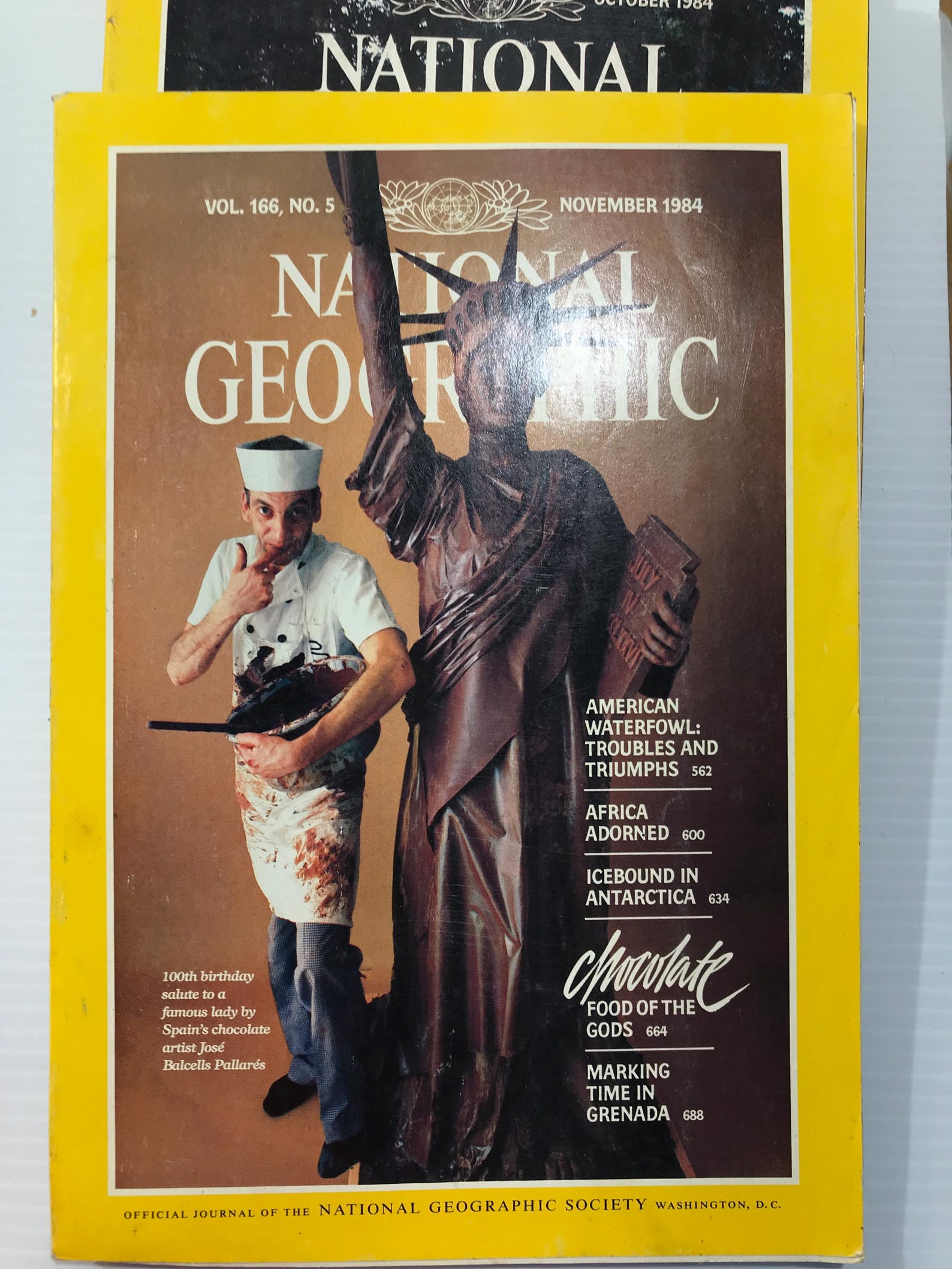 National Geographic Magazine, 1984 Vintage Magazine, Choice of Dates ...