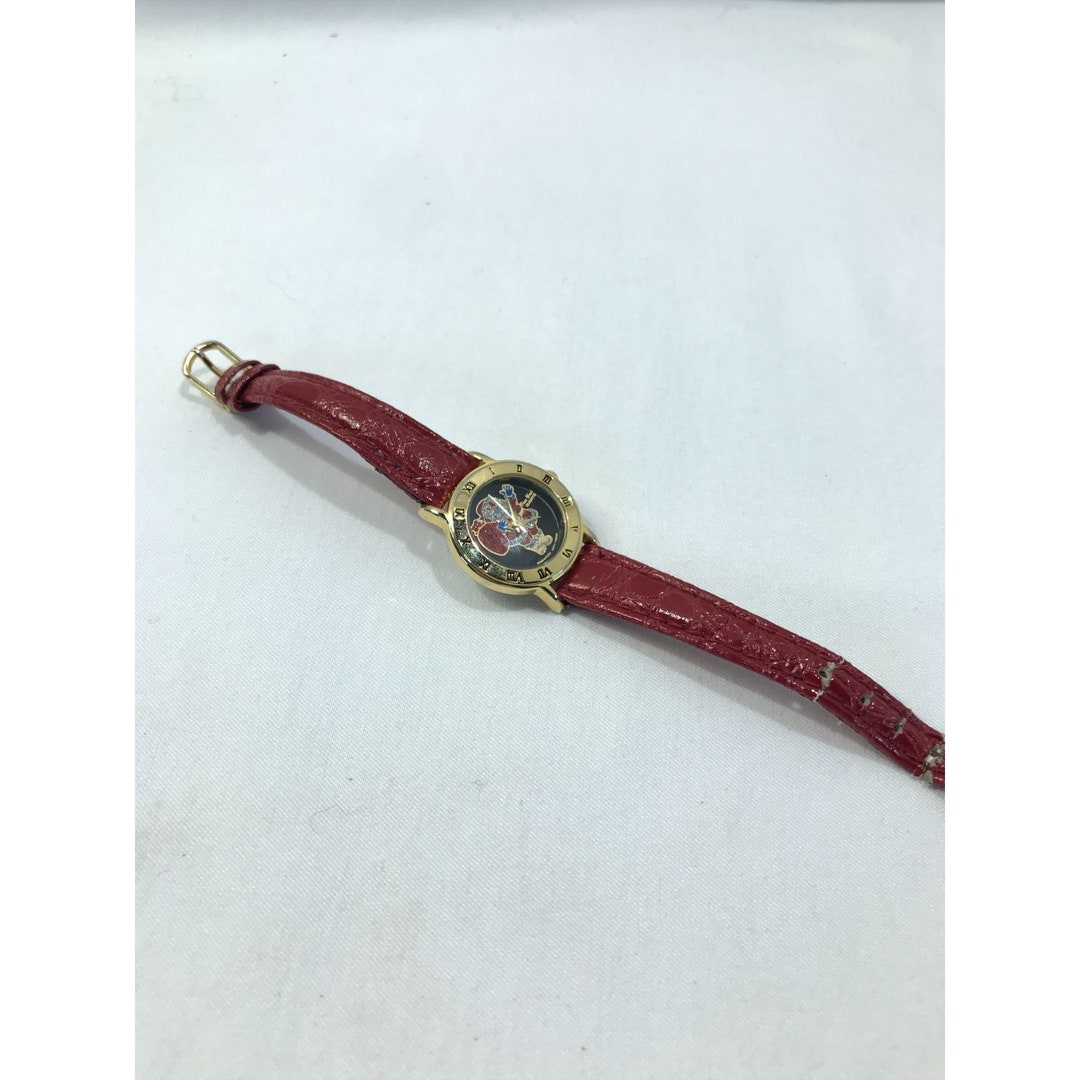 Vintage Pierre Nicol Santa Claus Christmas Watch, Working, Round Face ...