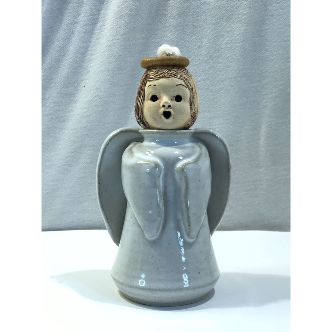 Vintage Rita Ward Terra Pottery Ceramic Angel Oil Lamp, Beth, 6.5" - Etsy