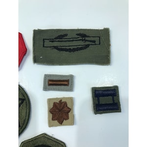 Vintage US Army Military Patch Lot 7 Pieces Military Uniform - Etsy