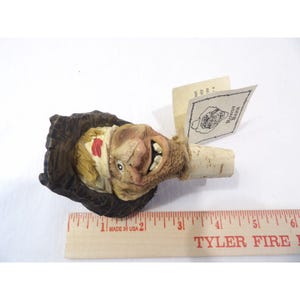Rowdy Barr, Spit N Whittle Bottle Stopper, Wine Bottle Cork - Etsy