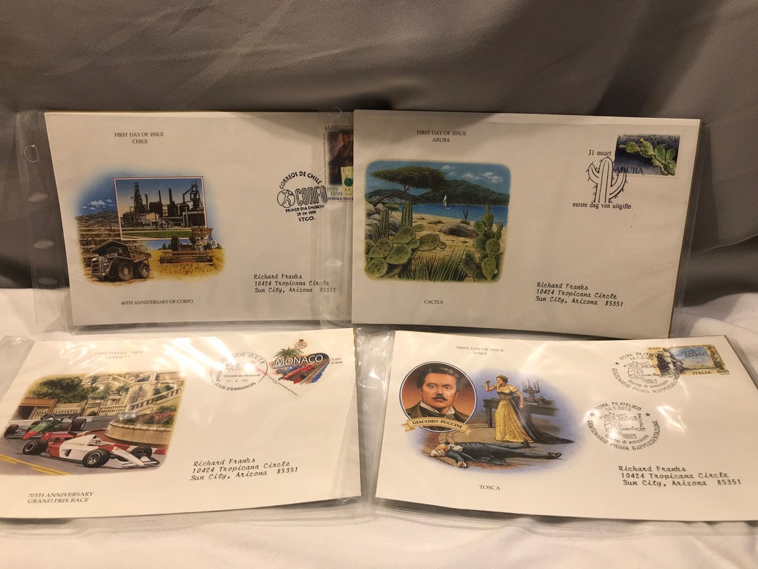 Postal First Day Covers Lot, Postal Commemorative Society First Day ...
