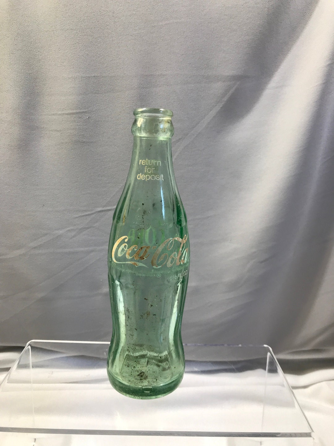 Coca Cola Bottle, Vintage Coke Bottle, Grand Forks ND, Antique Soda ...