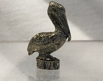 Miniature Pelican Figurine - Etsy