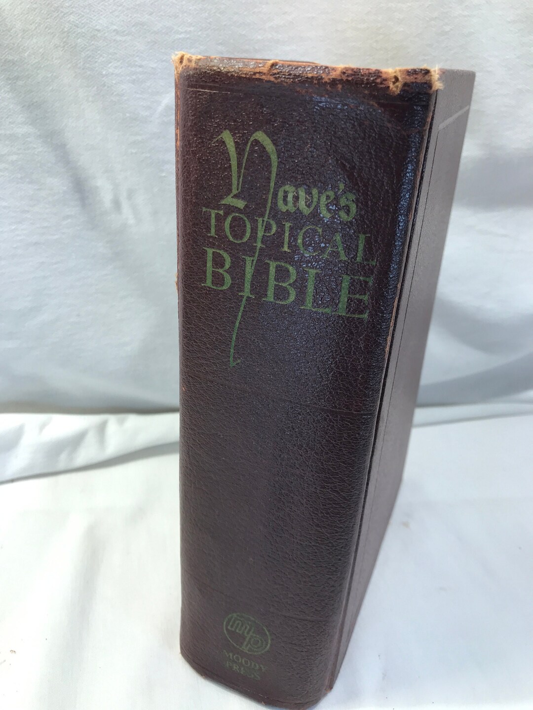 Nave's Topical Bible, Moody Press, Bible Reference Book, Early 20th ...