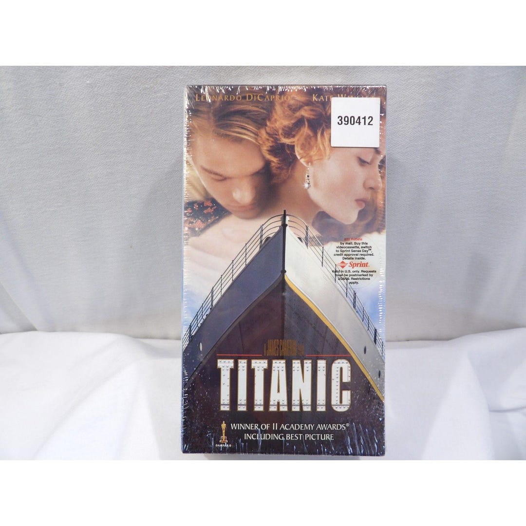 Titanic VHS Box Set, Factory Sealed, 1998 Box Office Hit Movie - Etsy