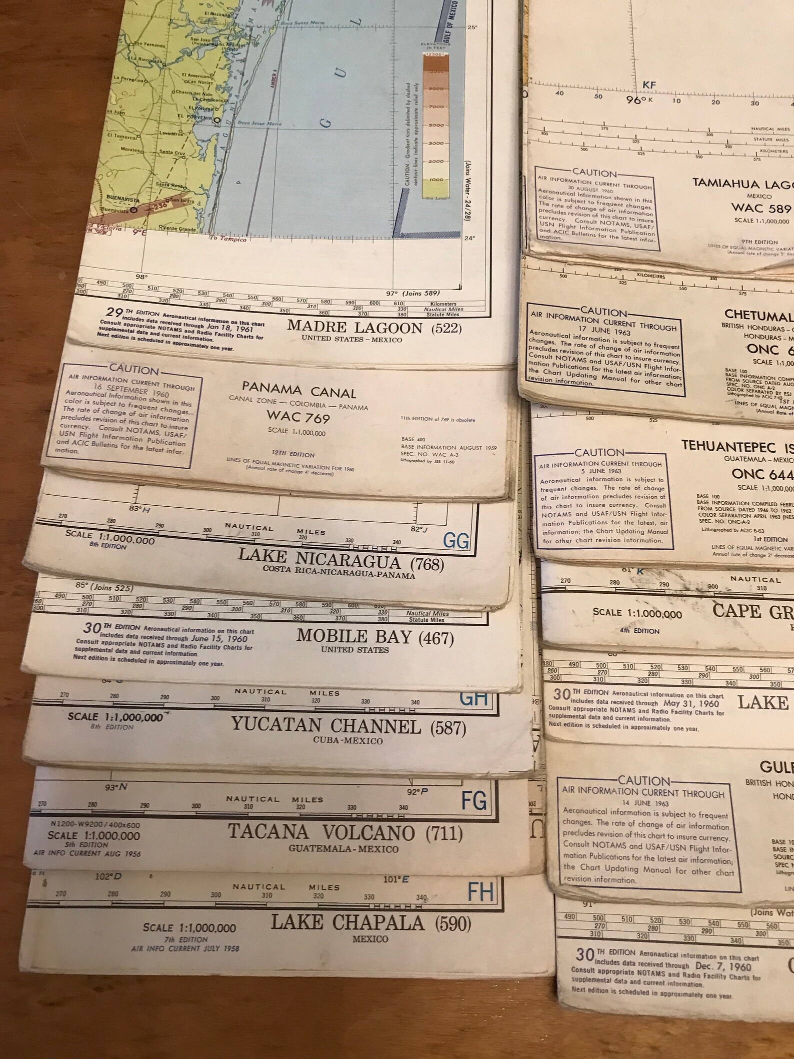 Vintage Aeronautical Chart 1950s 1960s Era Flight Map Charts - Etsy