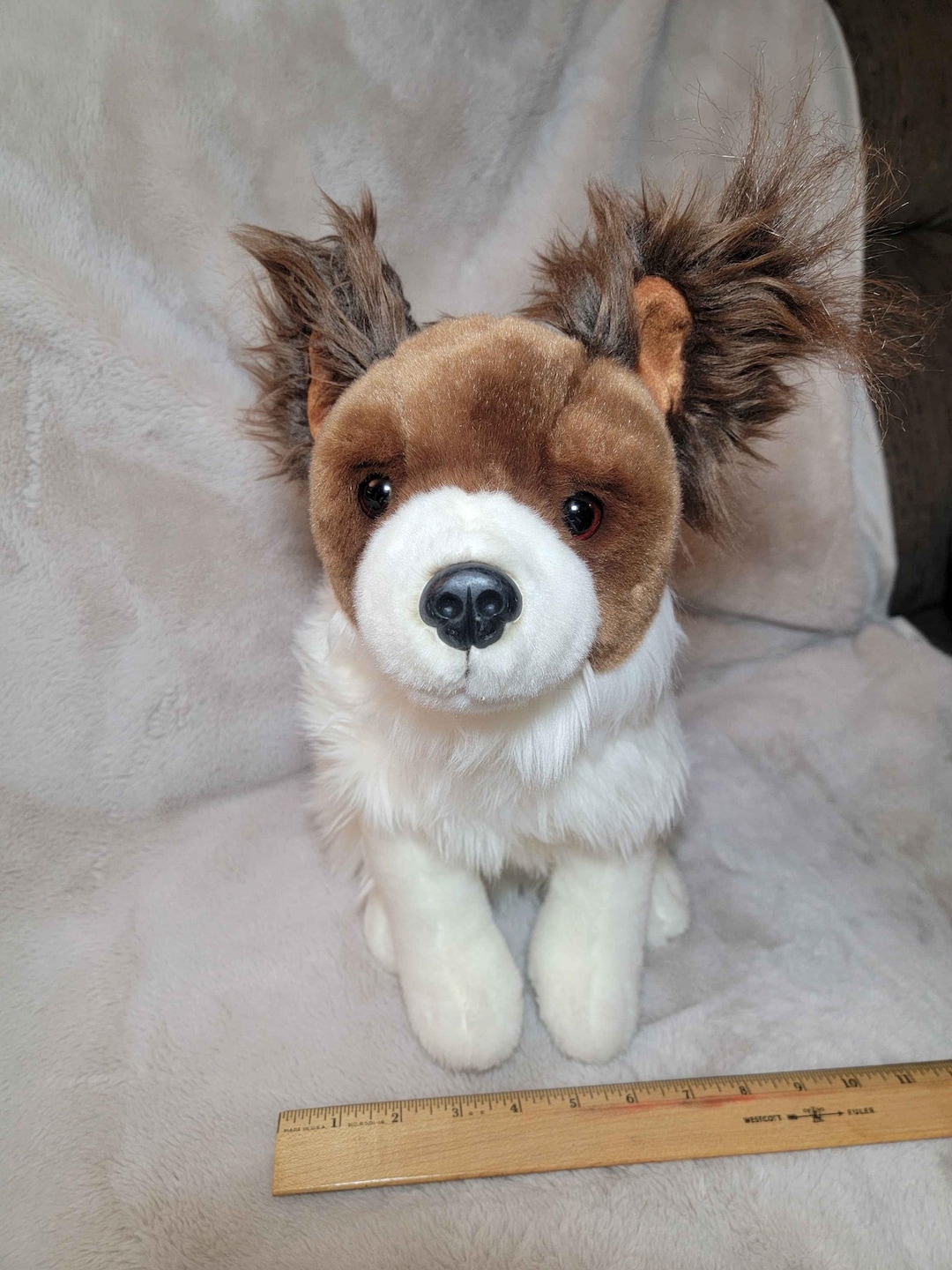 Circo Papillon Dog Plush Sitting - Etsy