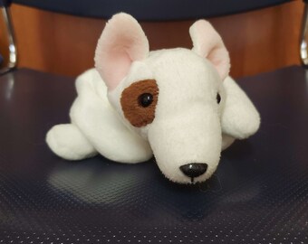 White Bull Terrier Plush Bull Terrier Doll Dog Lover Gift - Etsy