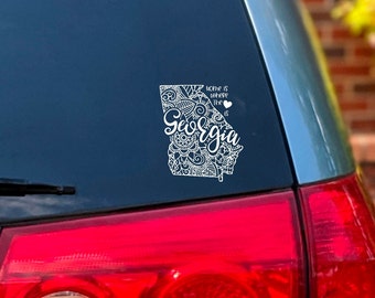 Georgia Bulldogs UGA 6 Premium Vinyl Decal Licensed NCAA - Etsy