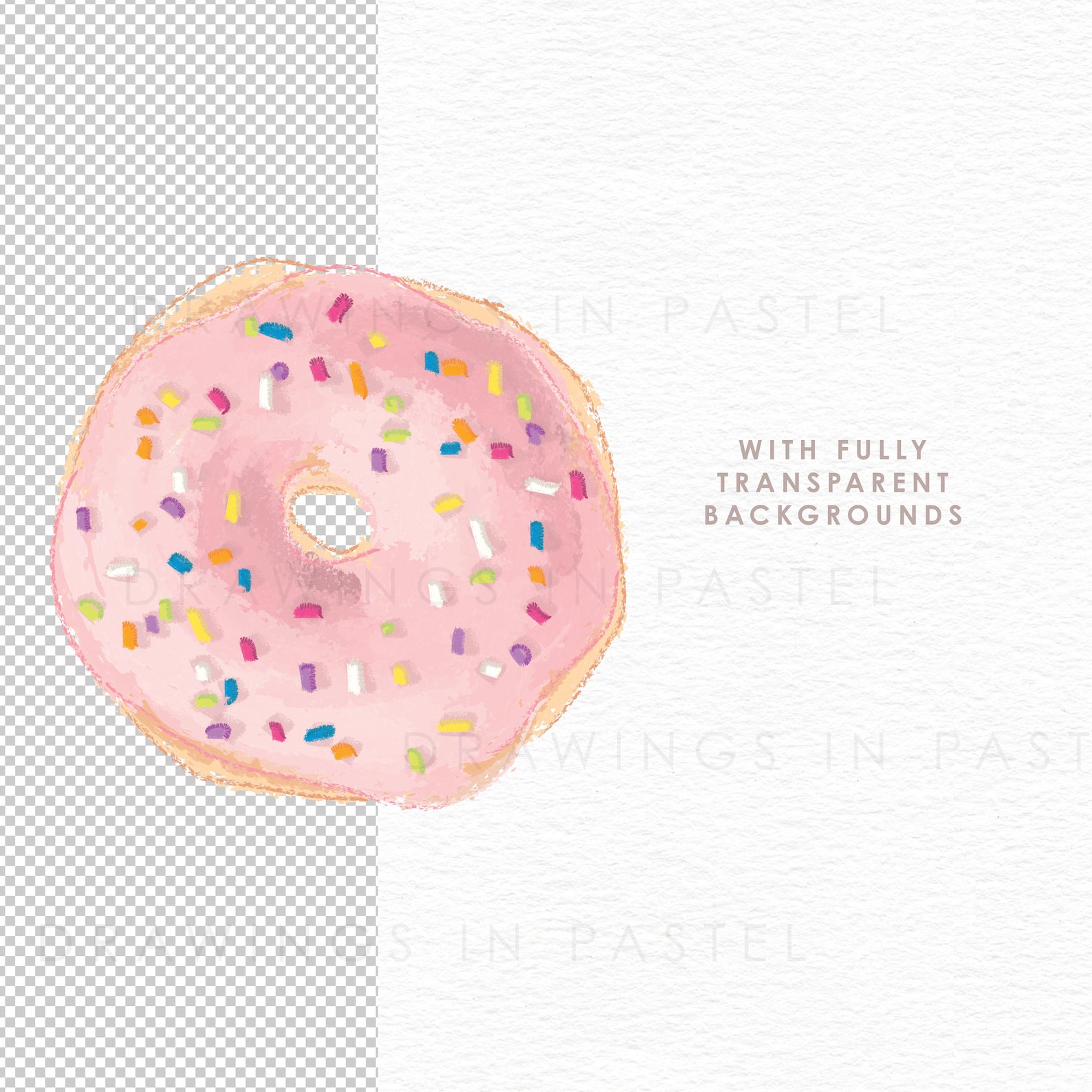 Complete Donut Set number 1 all 28 donuts Instant | Etsy