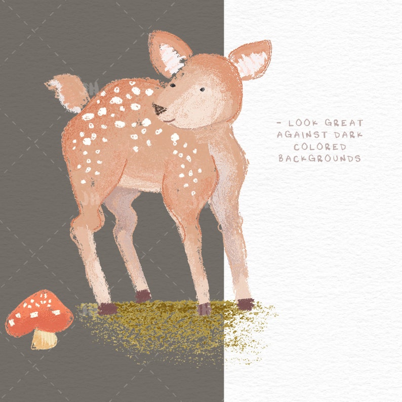 Woodland Creatures Clip Art, Downloadable Images for Designs, Clipart ...