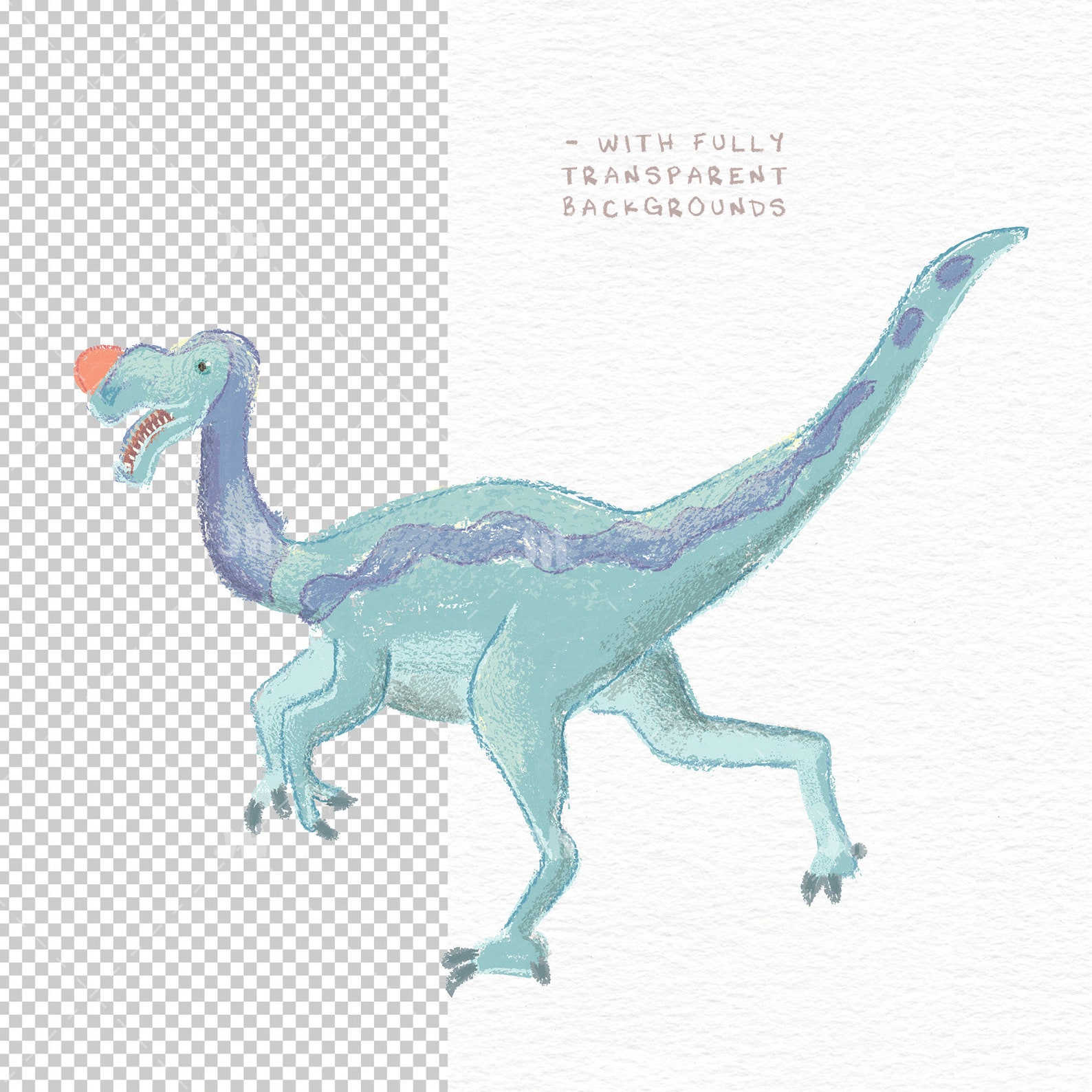 Dinosaurs Clip Art Set 2, 13 Different Dinosaurs, Set Number 1, Instant ...