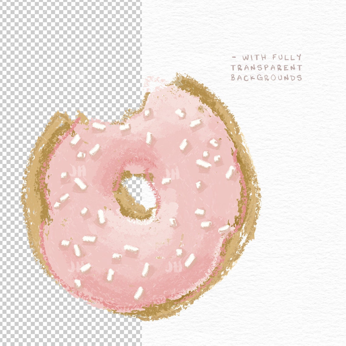 Complete Donut Set Number 1, All 28 Donuts, Instant Downloadable ...