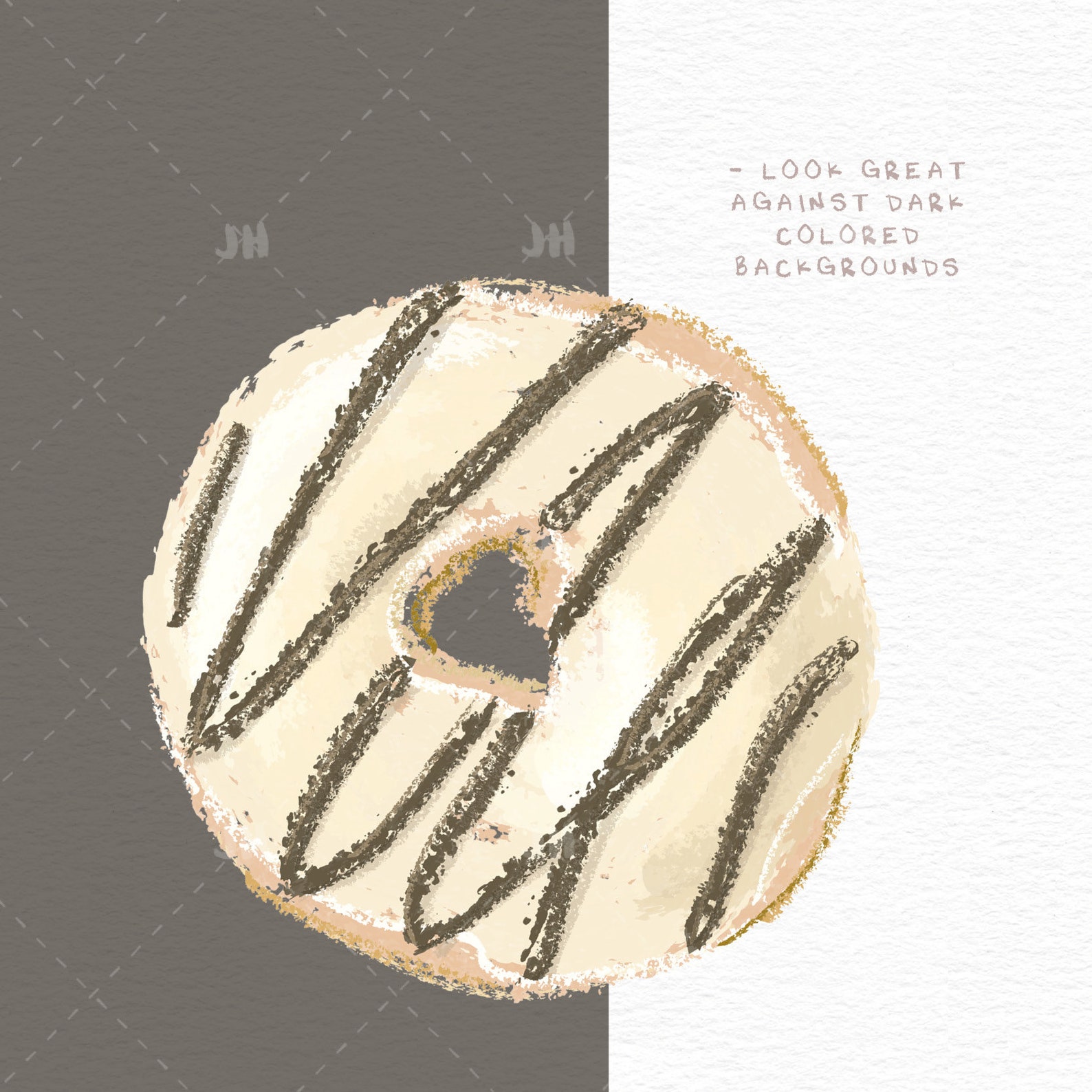 Complete Donut Set Number 1, All 28 Donuts, Instant Downloadable ...