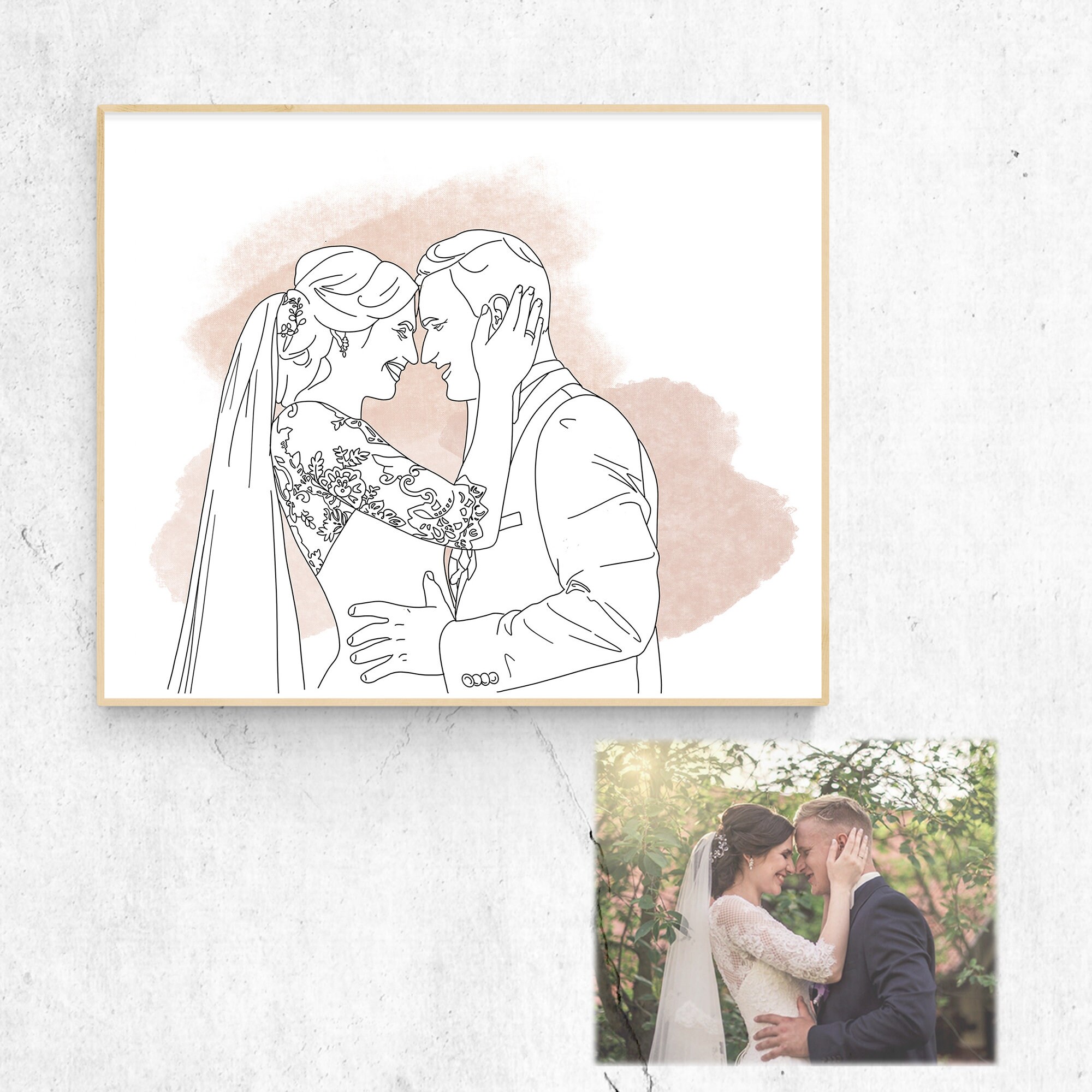 Custom Line Drawing Custom Illustration Line Art Drawing - Etsy Australia