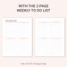 Productivity Planner Bundle Productivity Tracker Pomodoro - Etsy