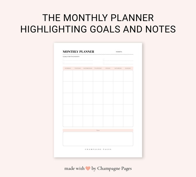 Life Goal Planner Bundle Printable PDF, Goal Setting Journal, Goal ...