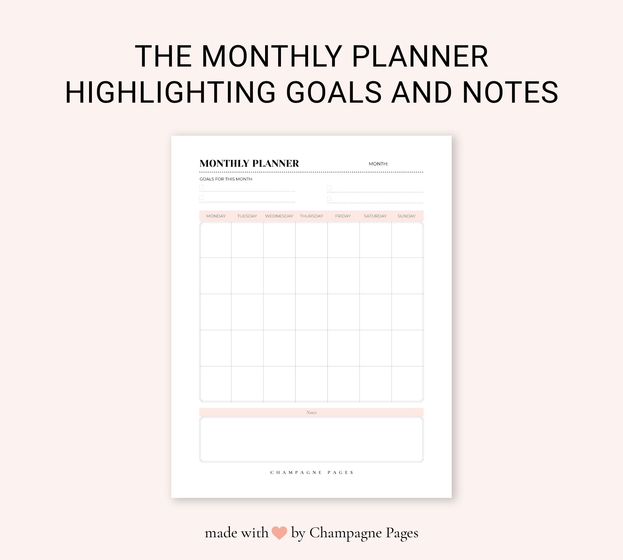 Life Goal Planner Bundle Printable PDF, Goal Setting Journal, Goal ...