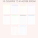 Pastel Graphing Paper – 4x4 Grid, A5/a4/letter Sizes (printable PDF) - Etsy