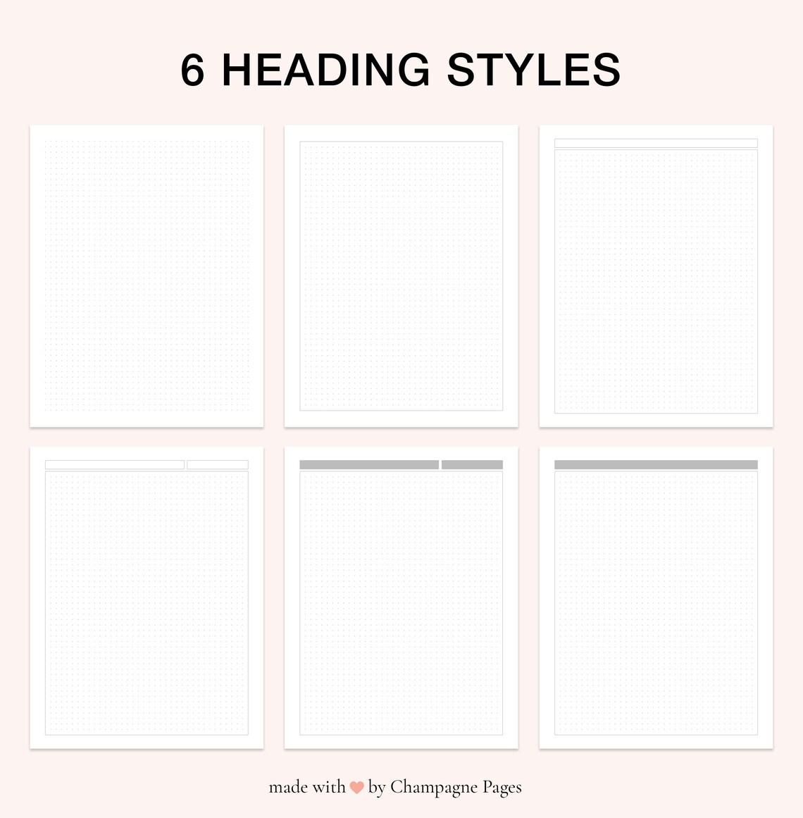 Dot Grid Paper Templates Printable 5x5 5 Dots per Inch - Etsy