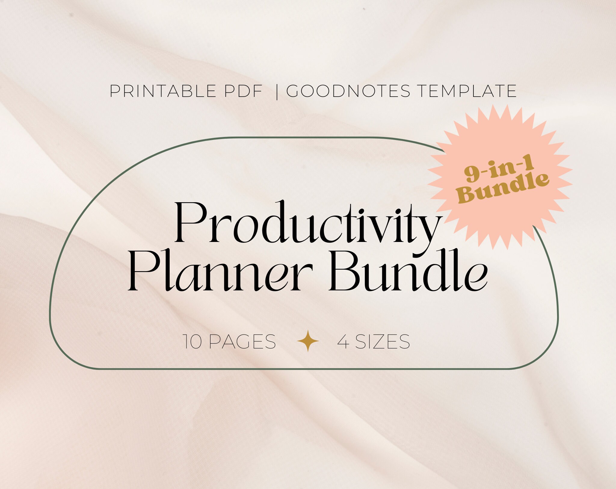 Productivity Planner Bundle Productivity Tracker Pomodoro - Etsy