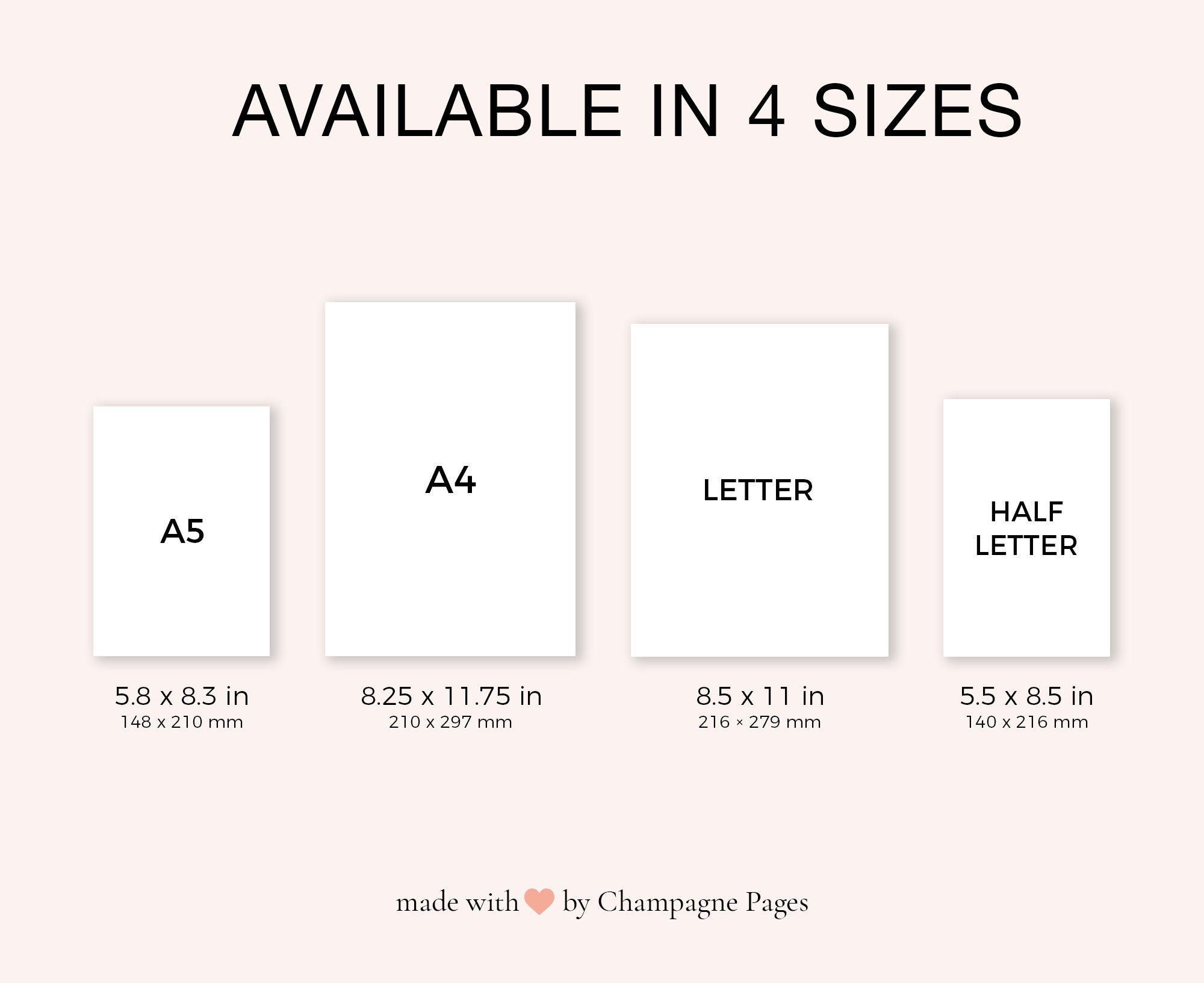 Printable Graphing Paper Templates (5x5) - 5 Squares per Inch Quad ...