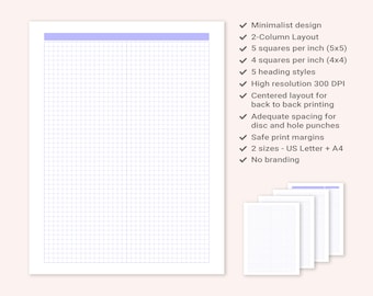 2 Column Graph Paper Landscape Accelerating Network Layouts Using