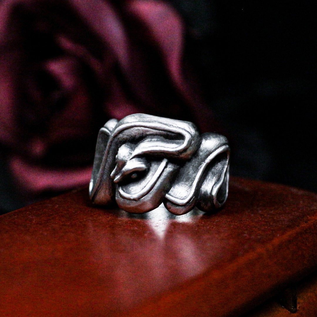 Snake Ring, Animal Ring, Twisted Snake Ring, Unisex Snake Ring, Gift ...