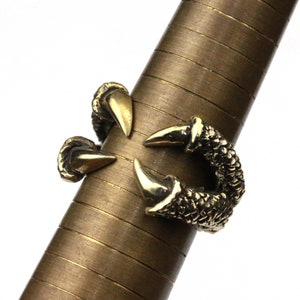Sharp Condor Claw Ring - Soaring Eagle Accessories ...