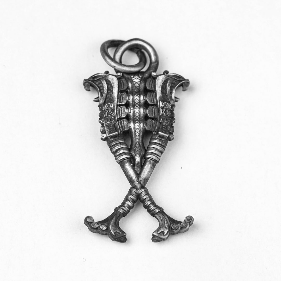 Mayan Civilization Snake Spirit Destiny Scepter Magic Pendant Necklace ...