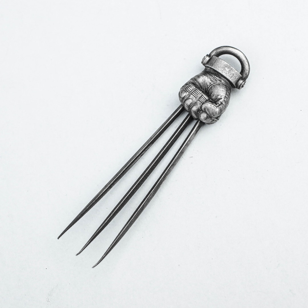 Wolverine Claw Necklace Robotic Pendant Steel Claw Mechanical Claw ...