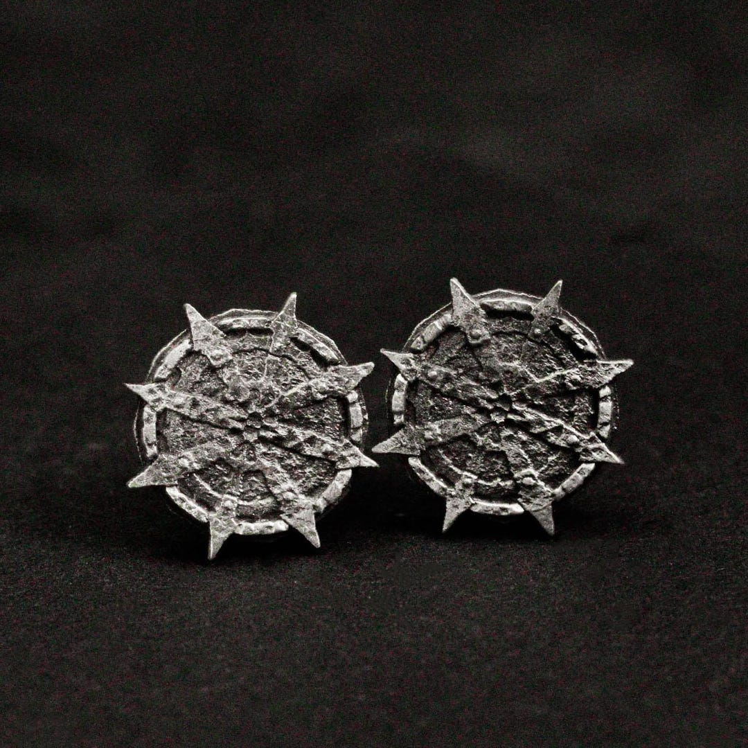 Mayan Sun God Sterling Silver Earrings/maya Jewelry/sun Reincarnation ...