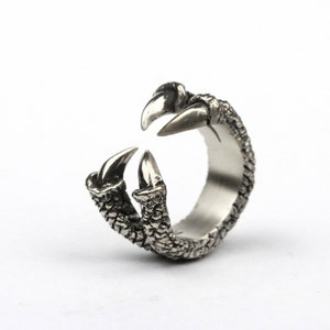 Sharp Condor Claw Ring - Soaring Eagle Accessories ...