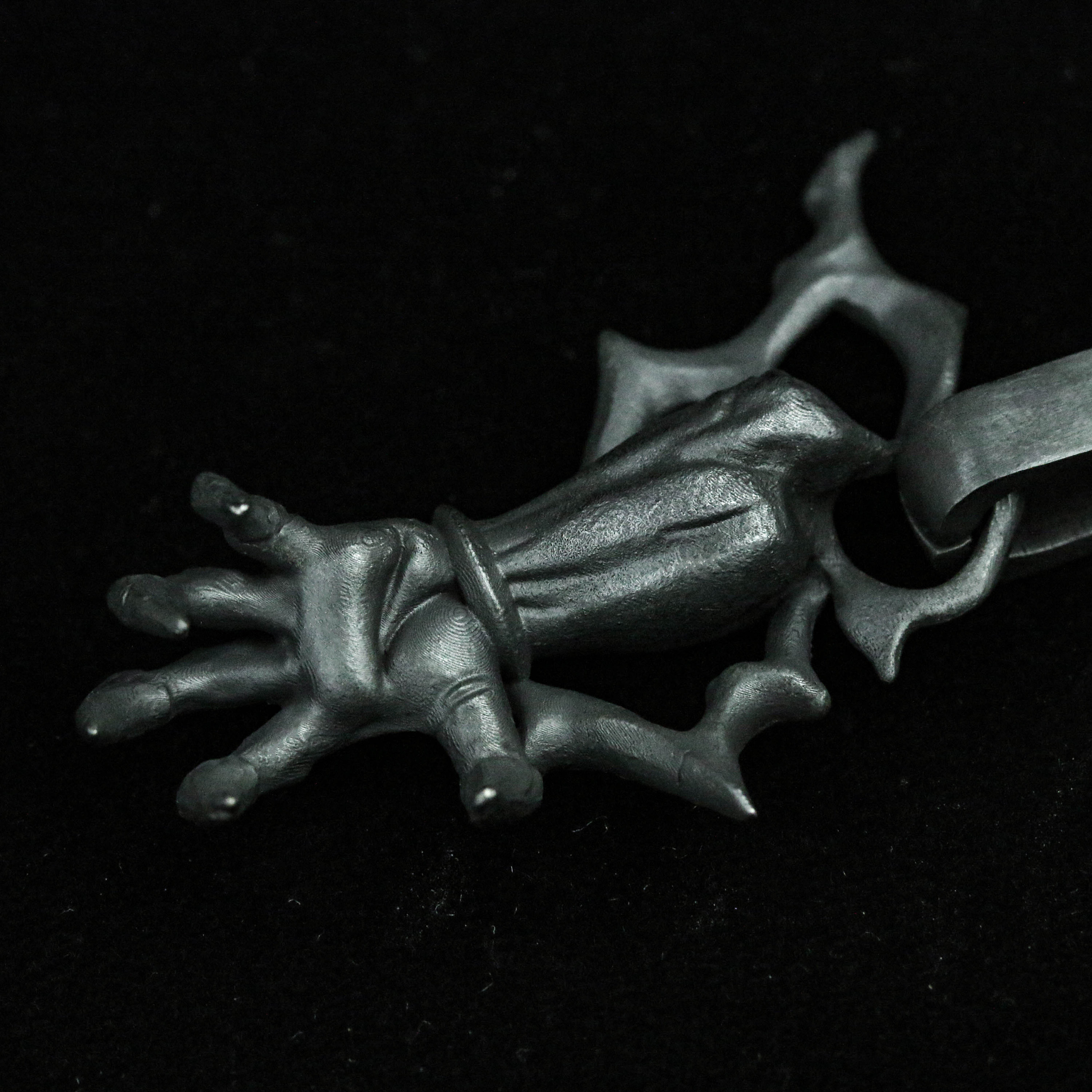 Manipulator Armor Warrior Palm Electrode Ghost Hand Pendant - Etsy