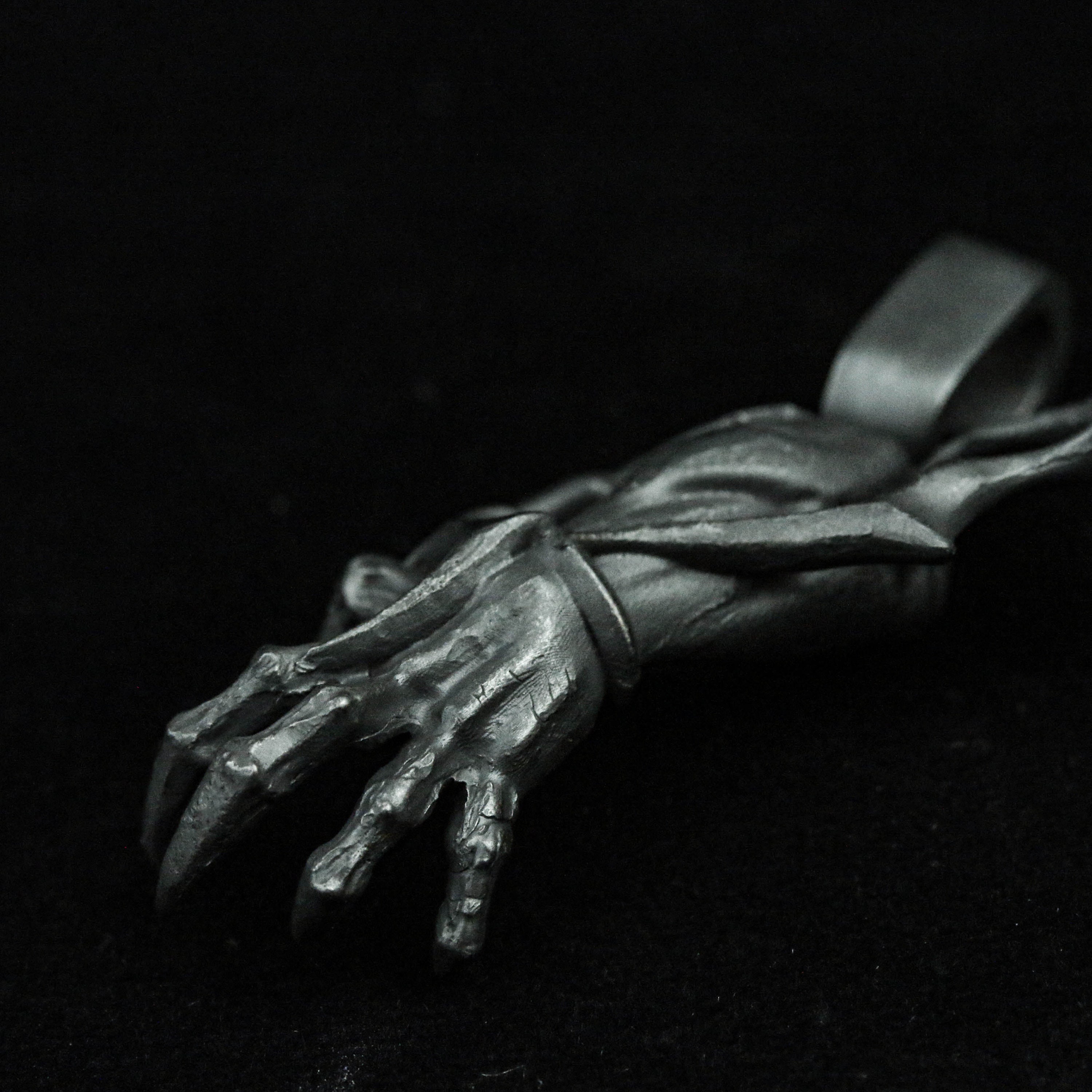 Manipulator Armor Warrior Palm Electrode Ghost Hand Pendant - Etsy