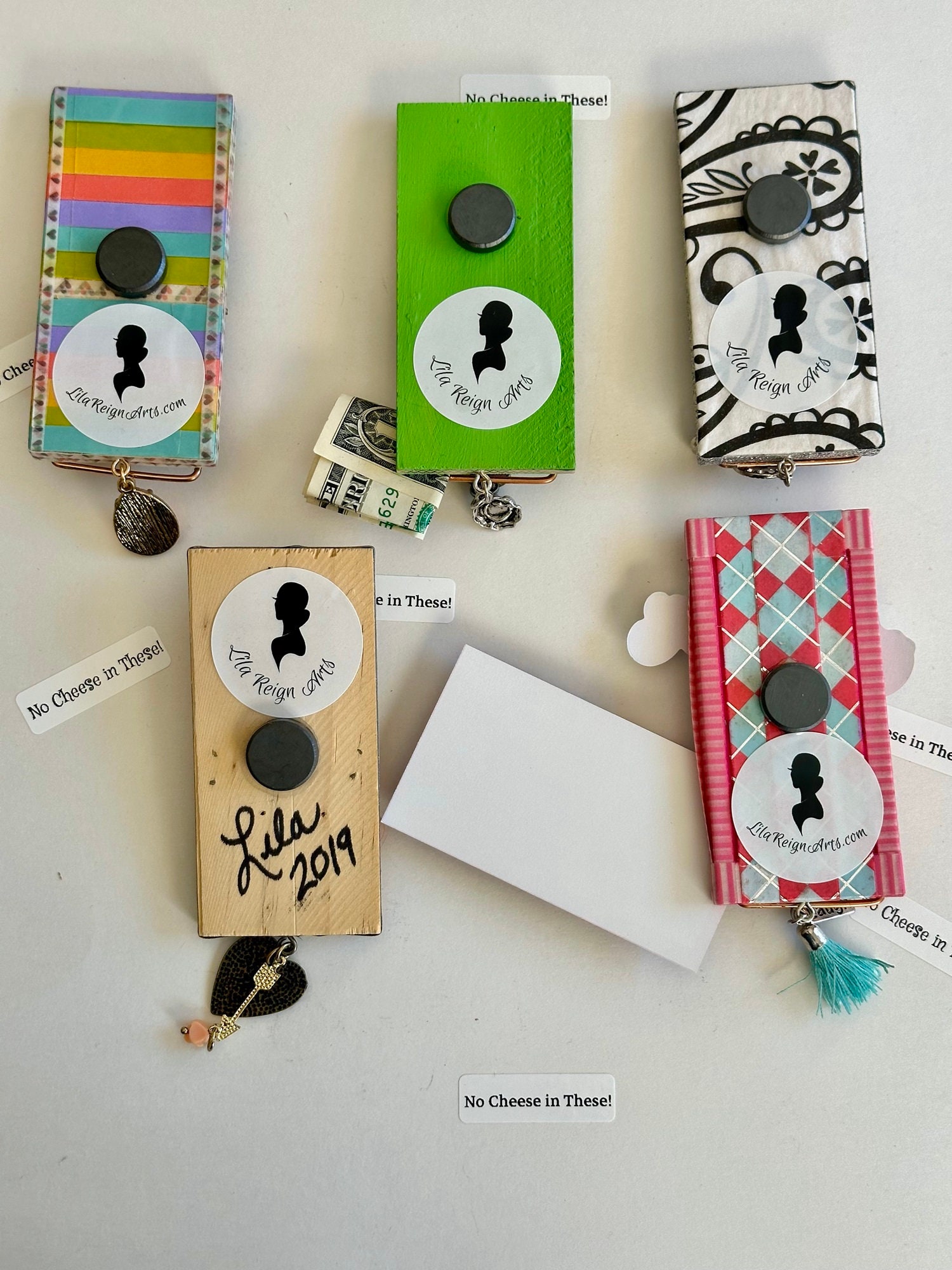 No Cheese in These Note-holders, Photo-display, Cash or Gift Card ...