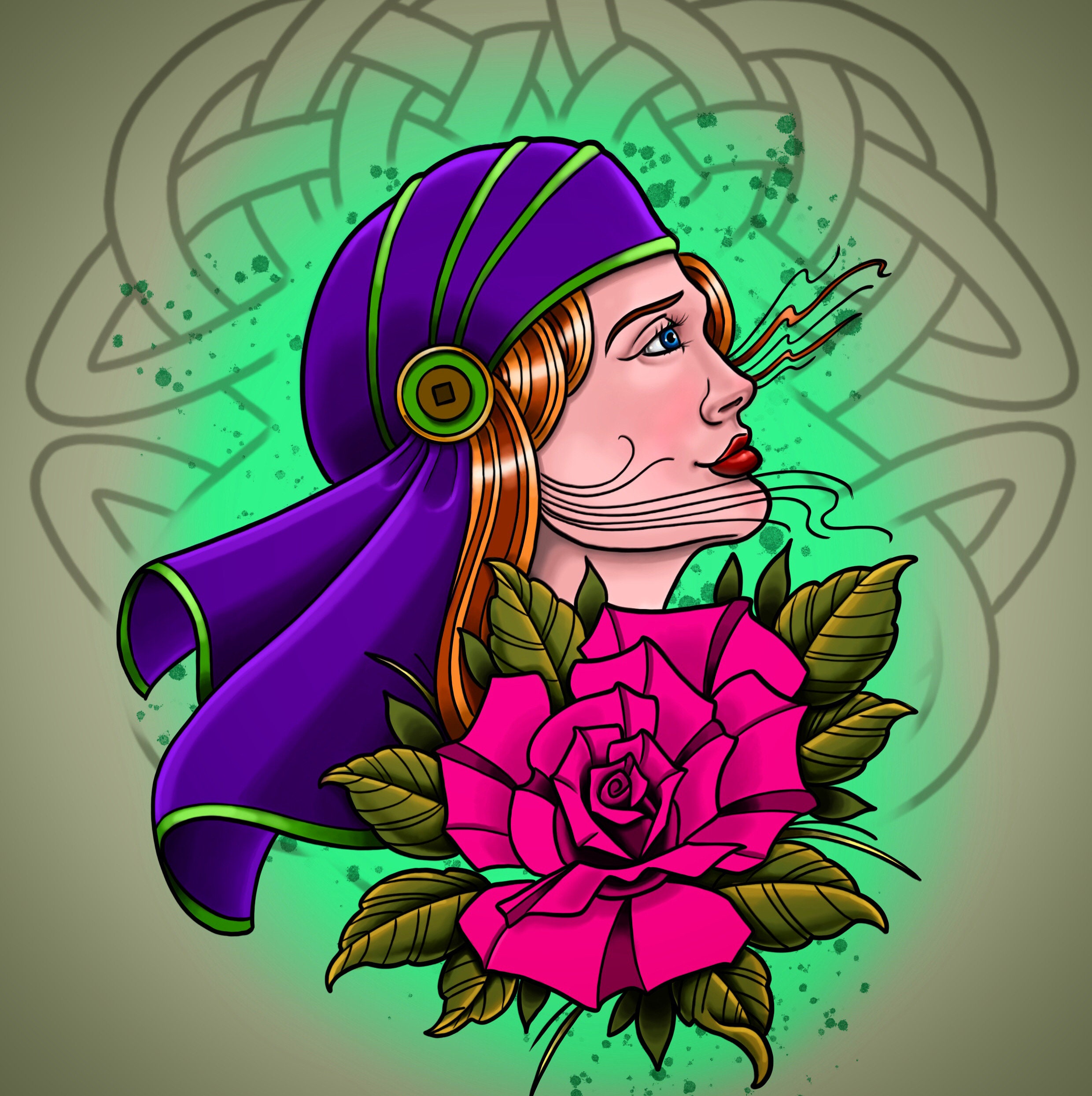 Procreate Tattoo,celtic Stamp Set for Procreate - Etsy