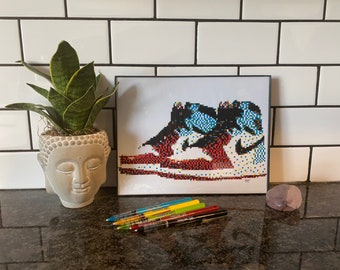 Pixel Jordan - Etsy