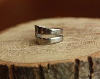 Silverware Fork Ring - Etsy