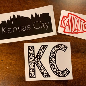 Kansas City Decal - Etsy