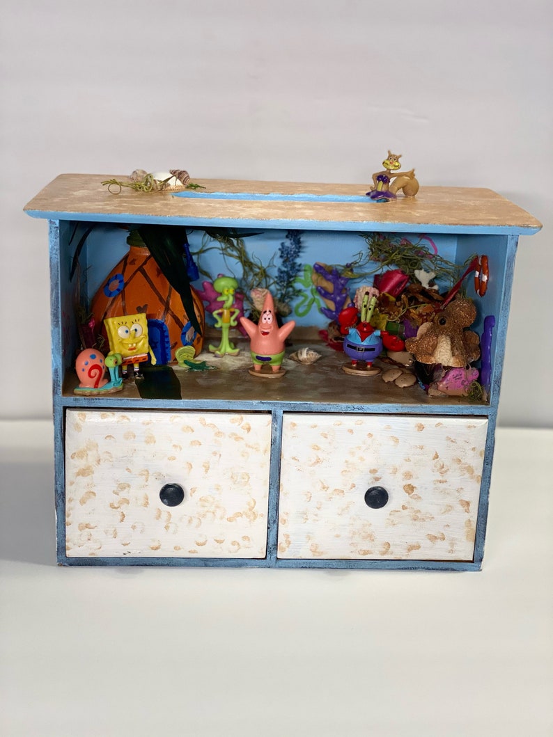 Spongebob Treasure Box Kids Room Decor - Etsy