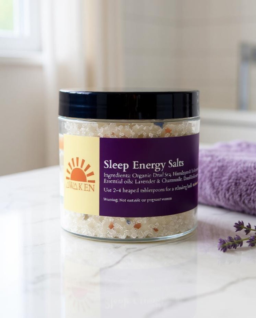 AWAKEN - Sleep Energy Salts - 500g - 1kg - Etsy