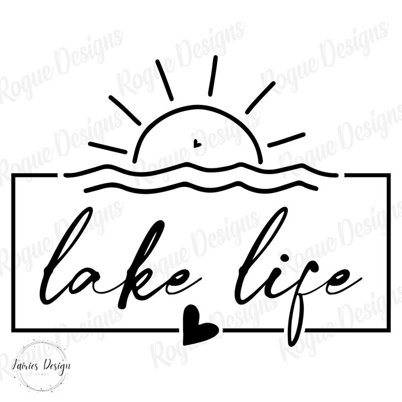 Lake Life Decal - Etsy