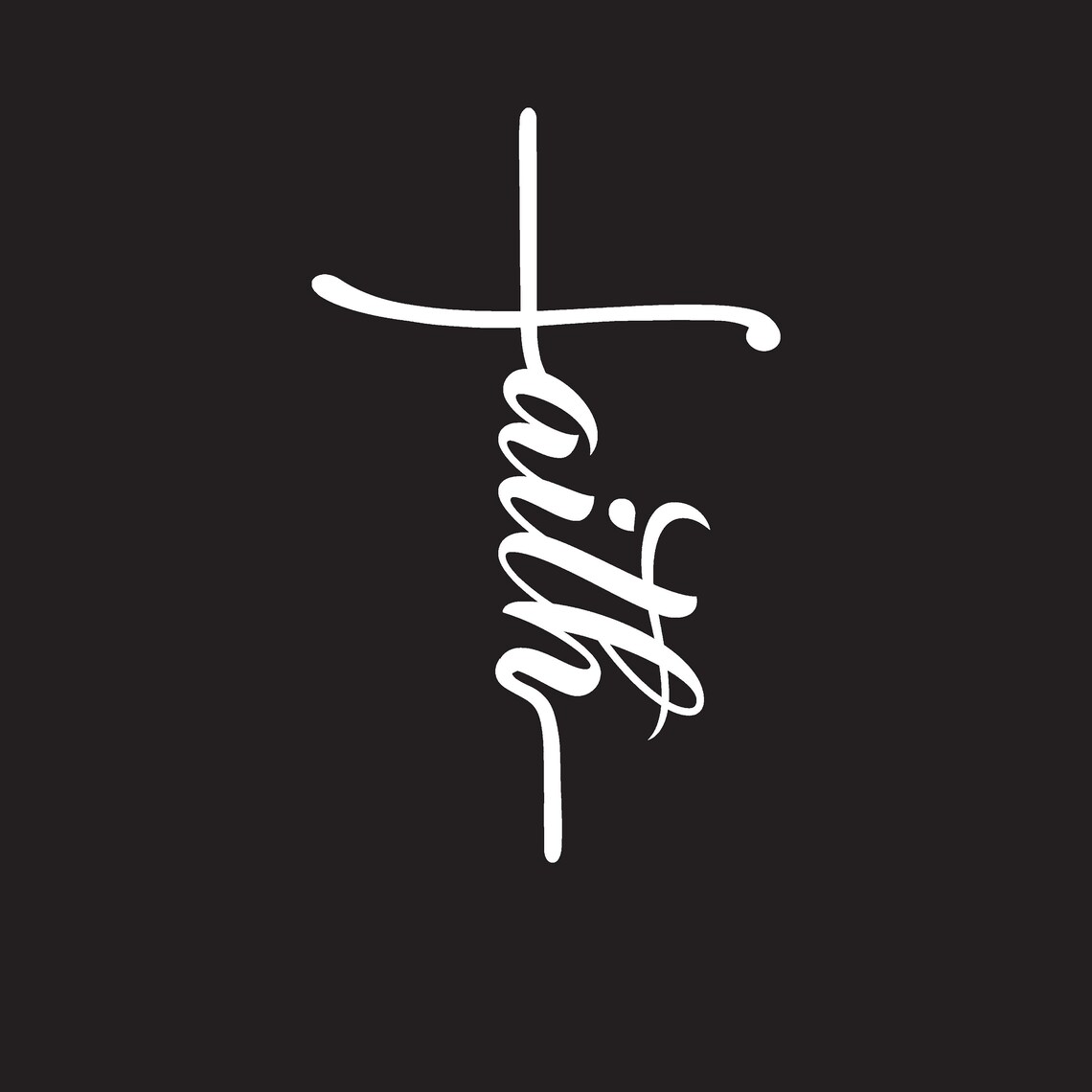 Faith Decal, Christian Sticker, Jesus Decal, Cross Car Decal, Religious ...