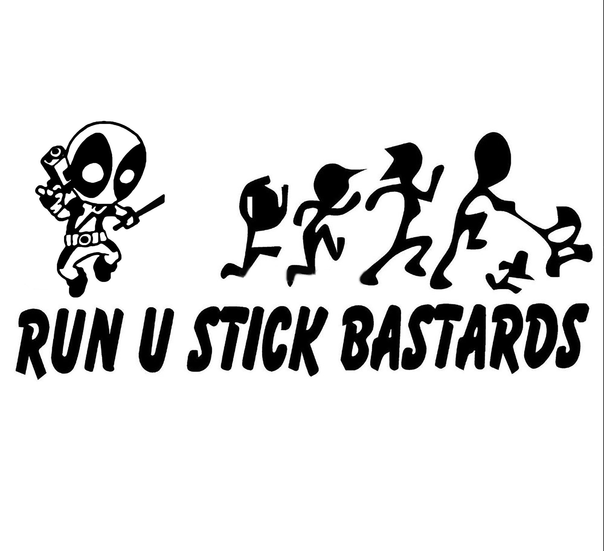 Kill Stick Family Car Decal - Etsy